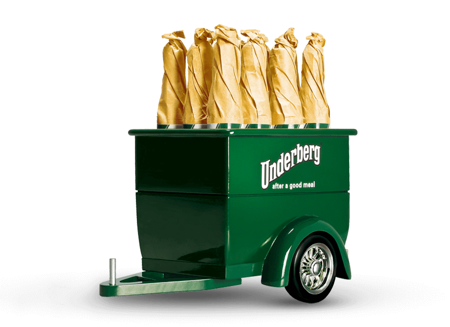 Underberg urtebil-tilhenger - Underberg Norsk